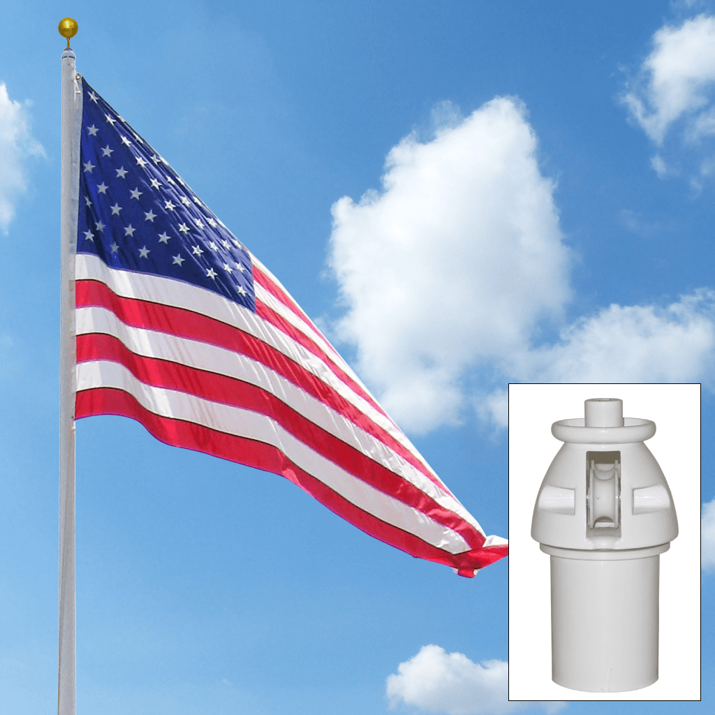 20' FIBERGLASS FLAG POLE | Baldwinflags